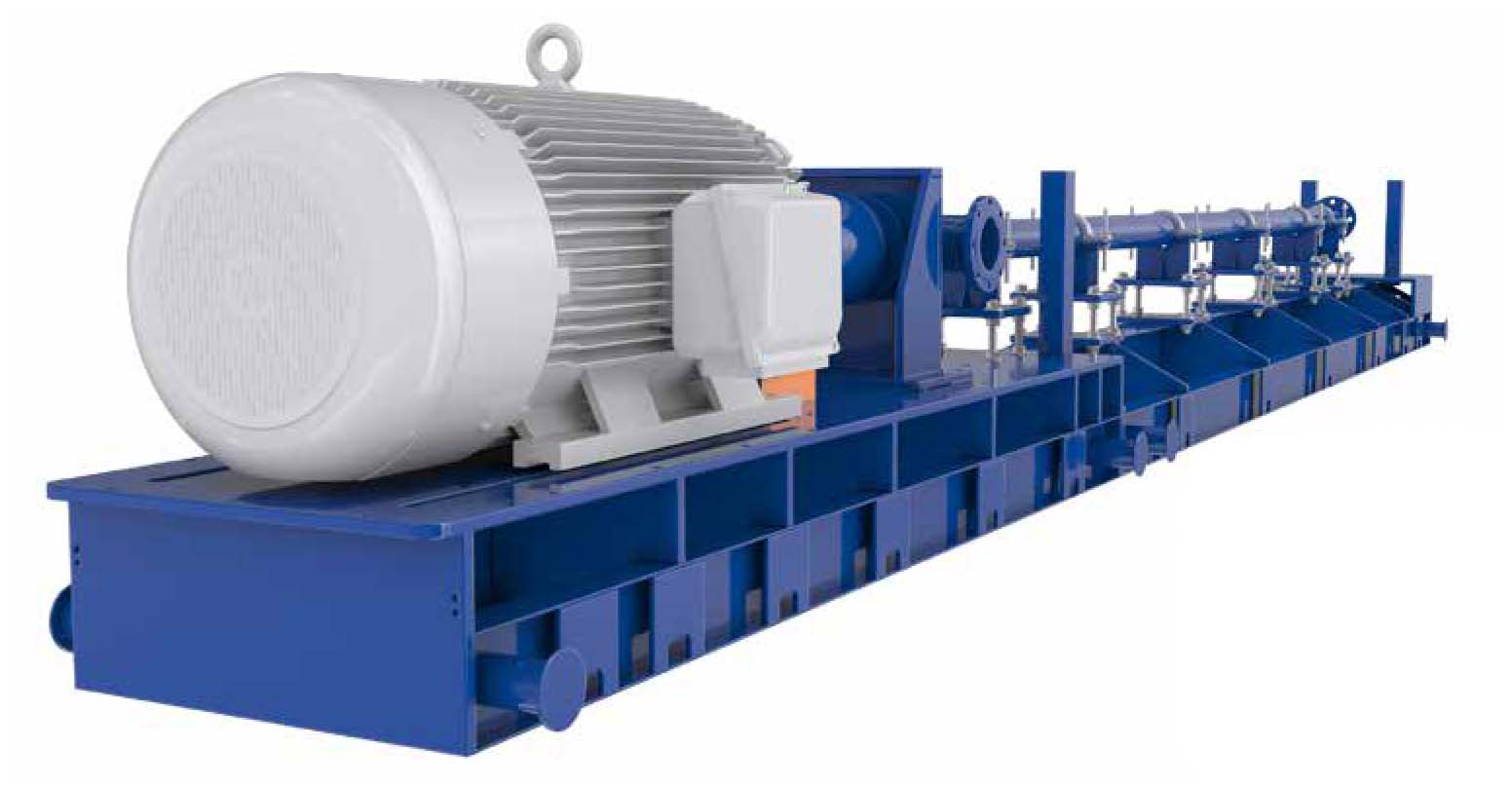 Horizontal Overhung Centrifugal Pumps, Single Stage, In-Line, API compliant